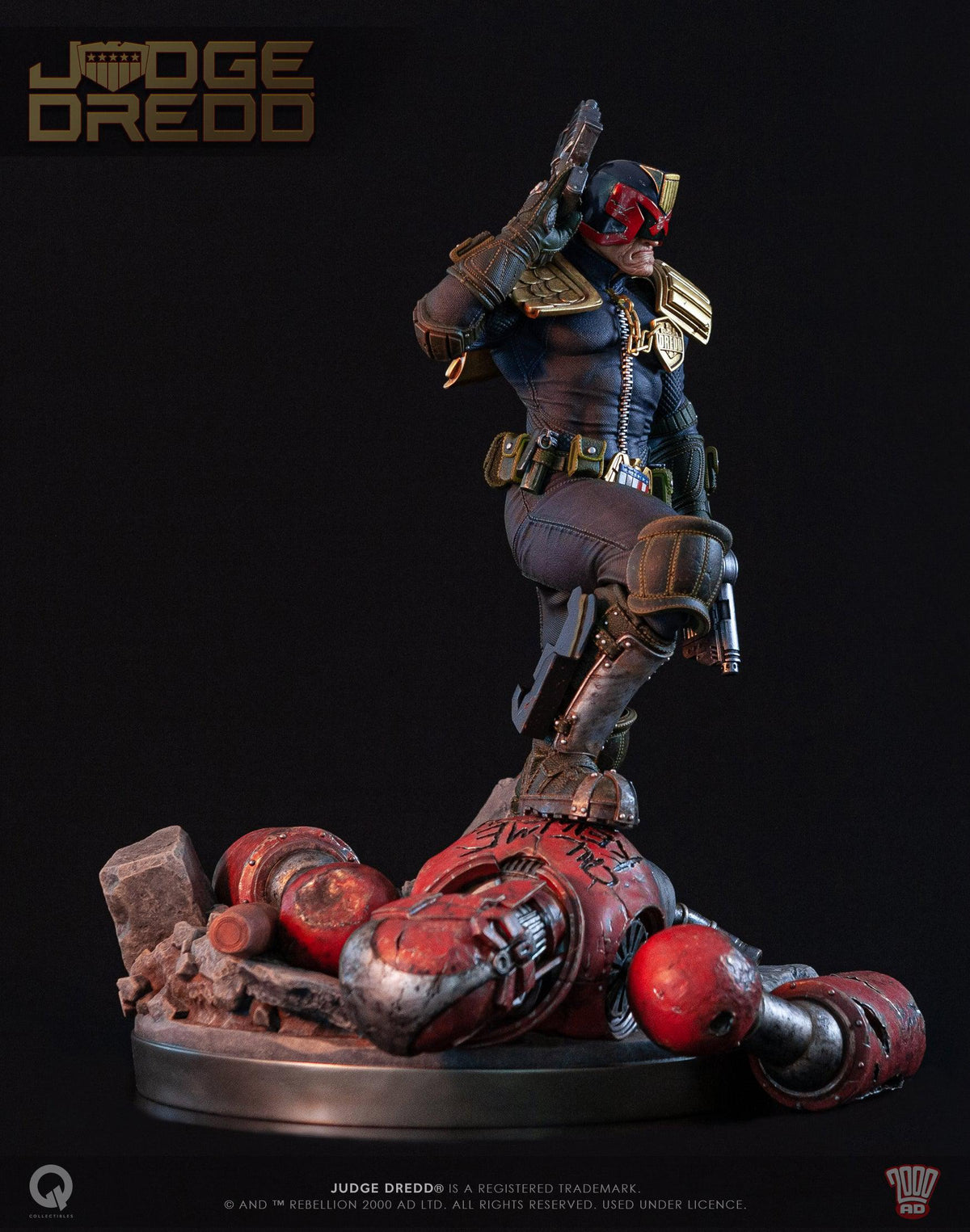 Judge Dredd EXCLUSIVE 1/4 Scale Statue - Spec Fiction Shop