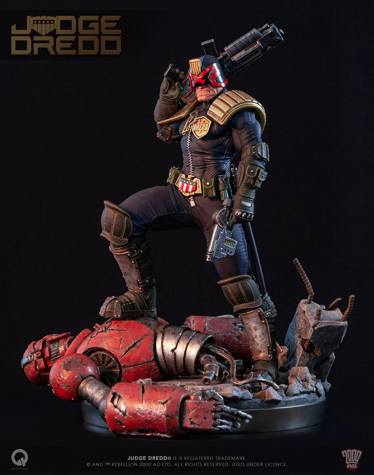 Judge Dredd EXCLUSIVE 1/4 Scale Statue - Spec Fiction Shop