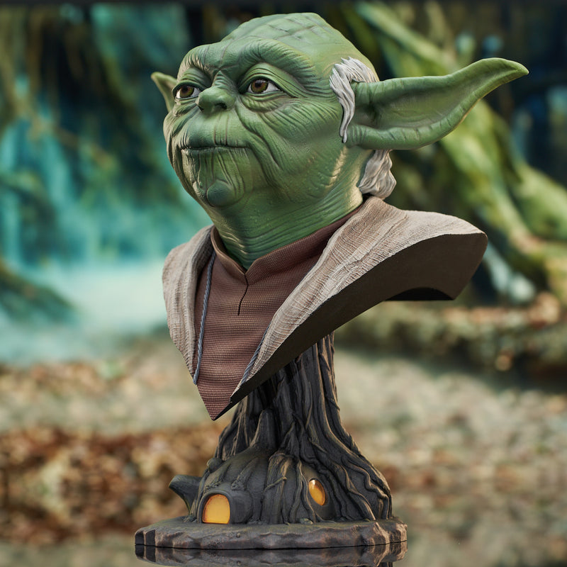 Star Wars The Empire Strikes Back - Yoda Legends in 3-Dimensions 1/2 S ...