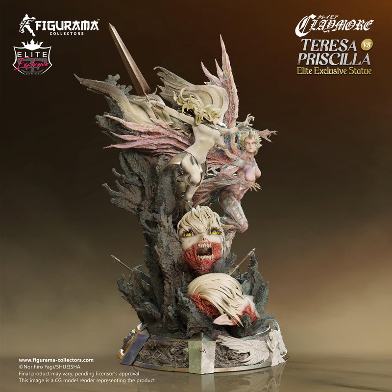 CLAYMORE: TERESA VS. PRISCILLA STATUE - Spec Fiction Shop
