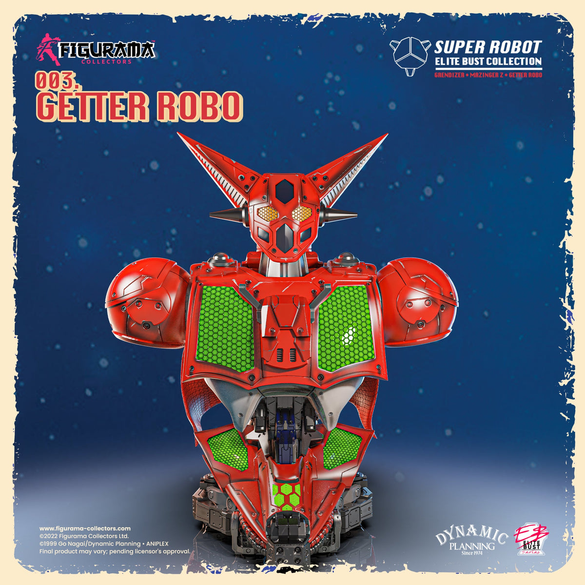 Getter Robo Elite 1/4 Scale Bust - Spec Fiction Shop