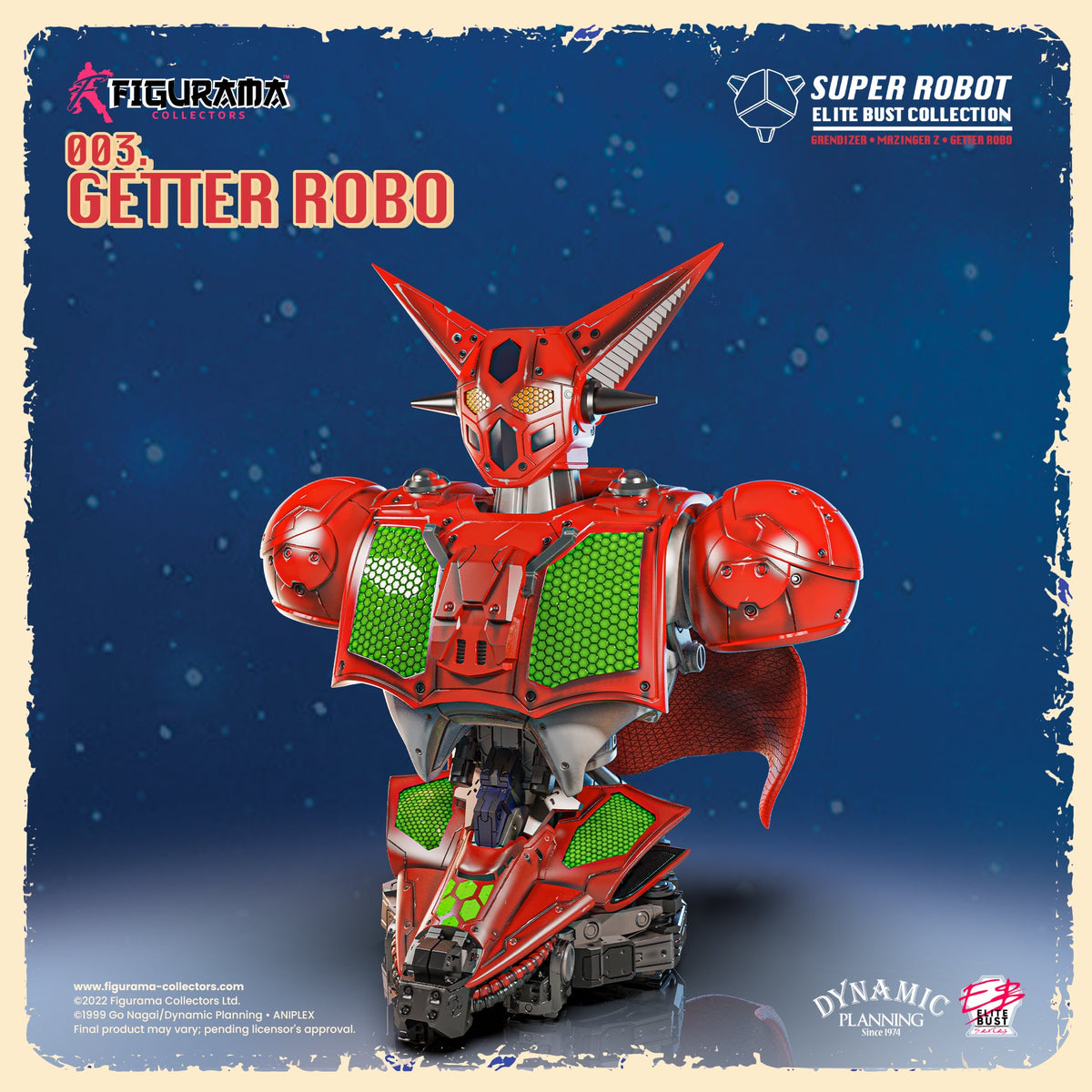 Getter Robo Elite 1/4 Scale Bust - Spec Fiction Shop