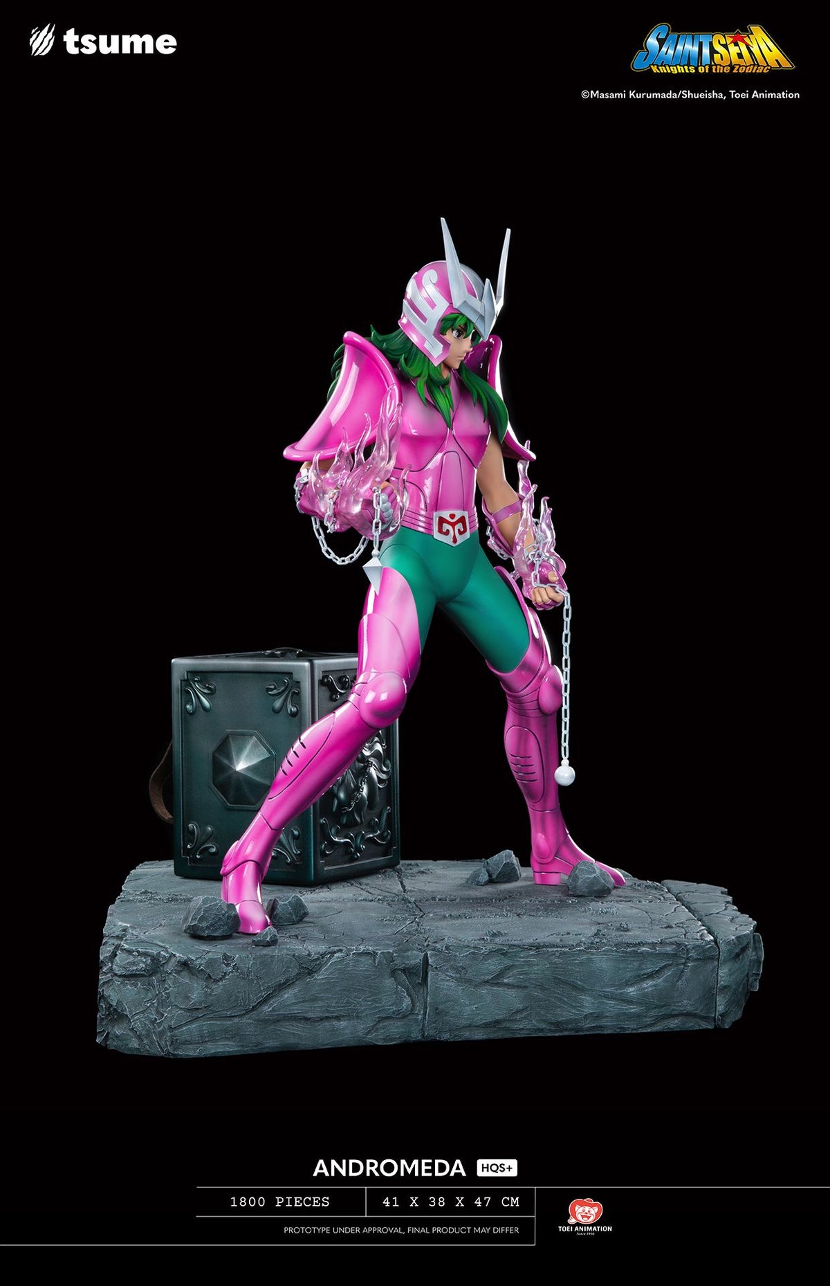Saint Seiya - Andromeda HQS+ 1/4 Scale Statue - Spec Fiction Shop