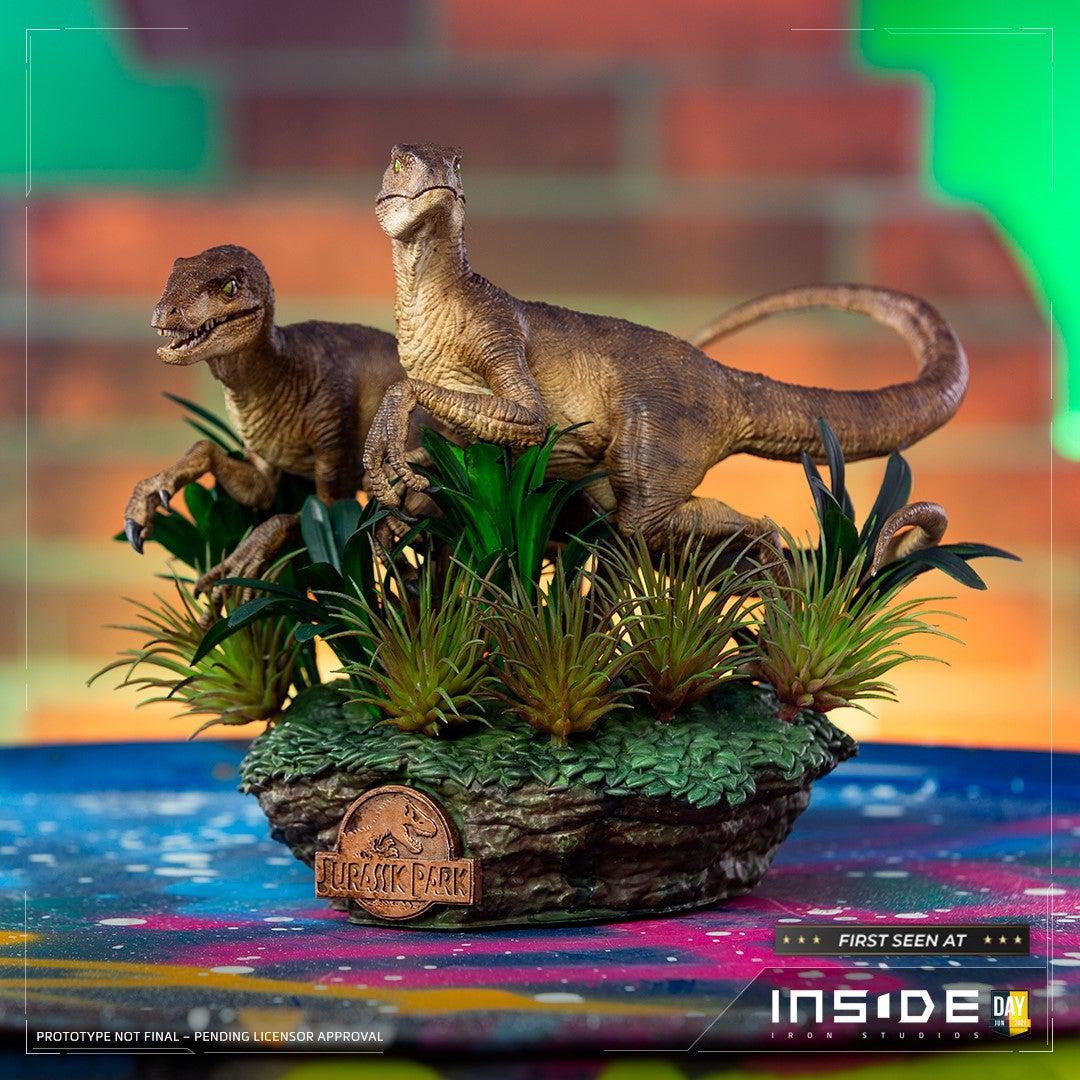 Jurassic Park - The Two Raptors Deluxe Art Scale 1/10 - Spec Fiction Shop