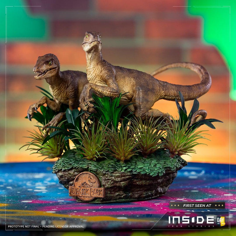 Jurassic Park - The Two Raptors Deluxe Art Scale 1/10 - Spec Fiction Shop