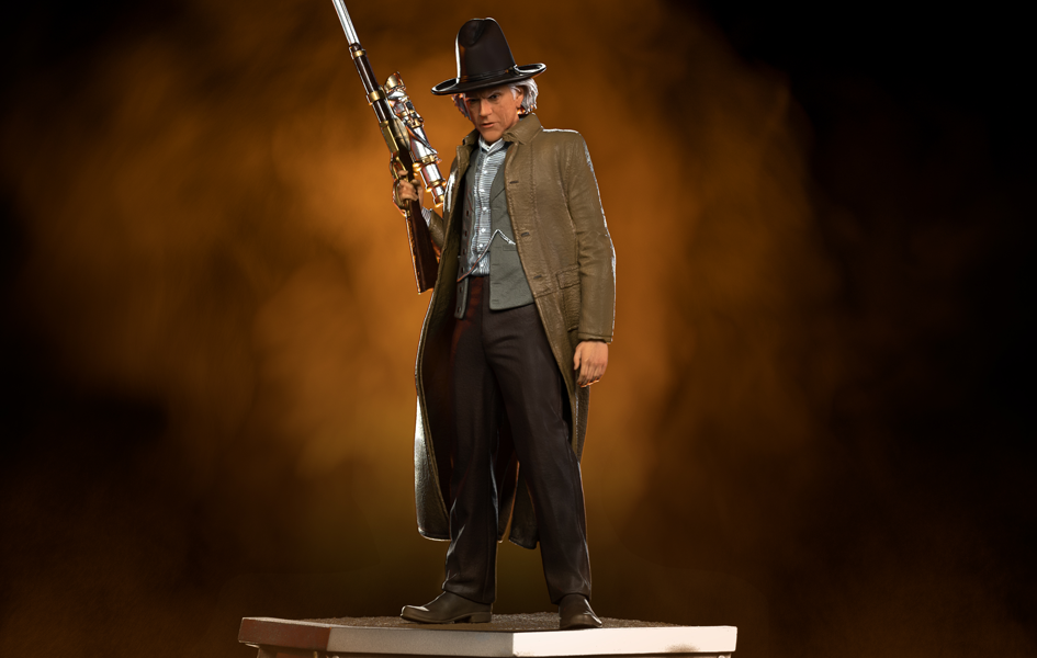 Back to the Future Part III - Doc Brown Art Scale 1/10 - Spec Fiction Shop