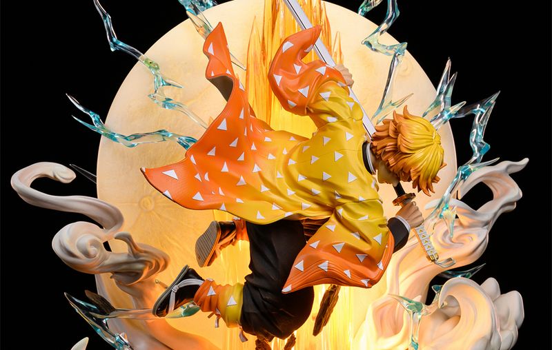 Demon Slayer - Zenitsu Agatsuma 1/5 Scale Statue - Spec Fiction Shop