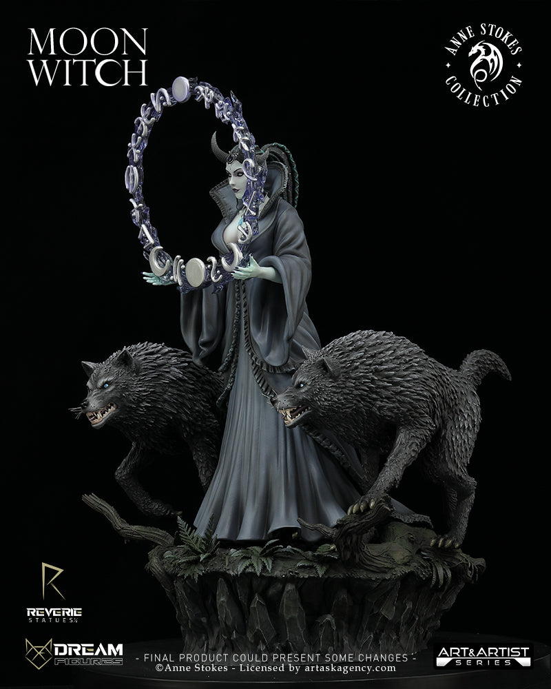 Anne Stokes Collection - Moon Witch (Regular Version) 1/6 Scale Statue ...