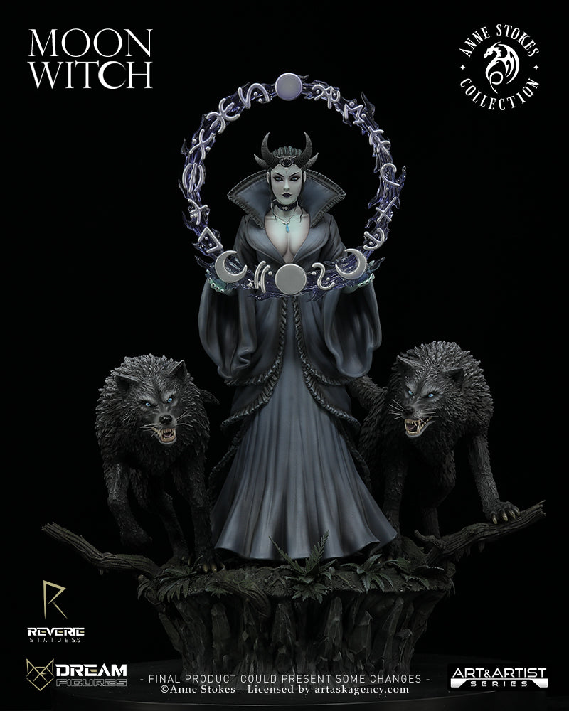 Anne Stokes Collection - Moon Witch (Regular Version) 1/6 Scale Statue ...