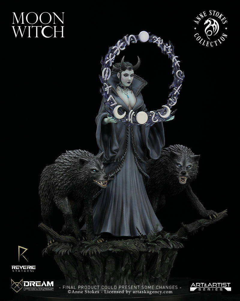 Anne Stokes Collection - Moon Witch (Regular Version) 1/6 Scale Statue ...