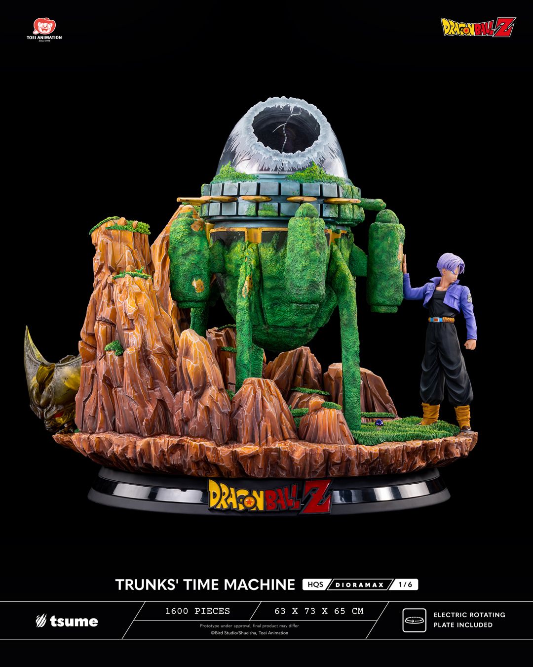 Trunks' Time Machine HQS Dioramax 1/6 Scale Statue - Spec Fiction Shop
