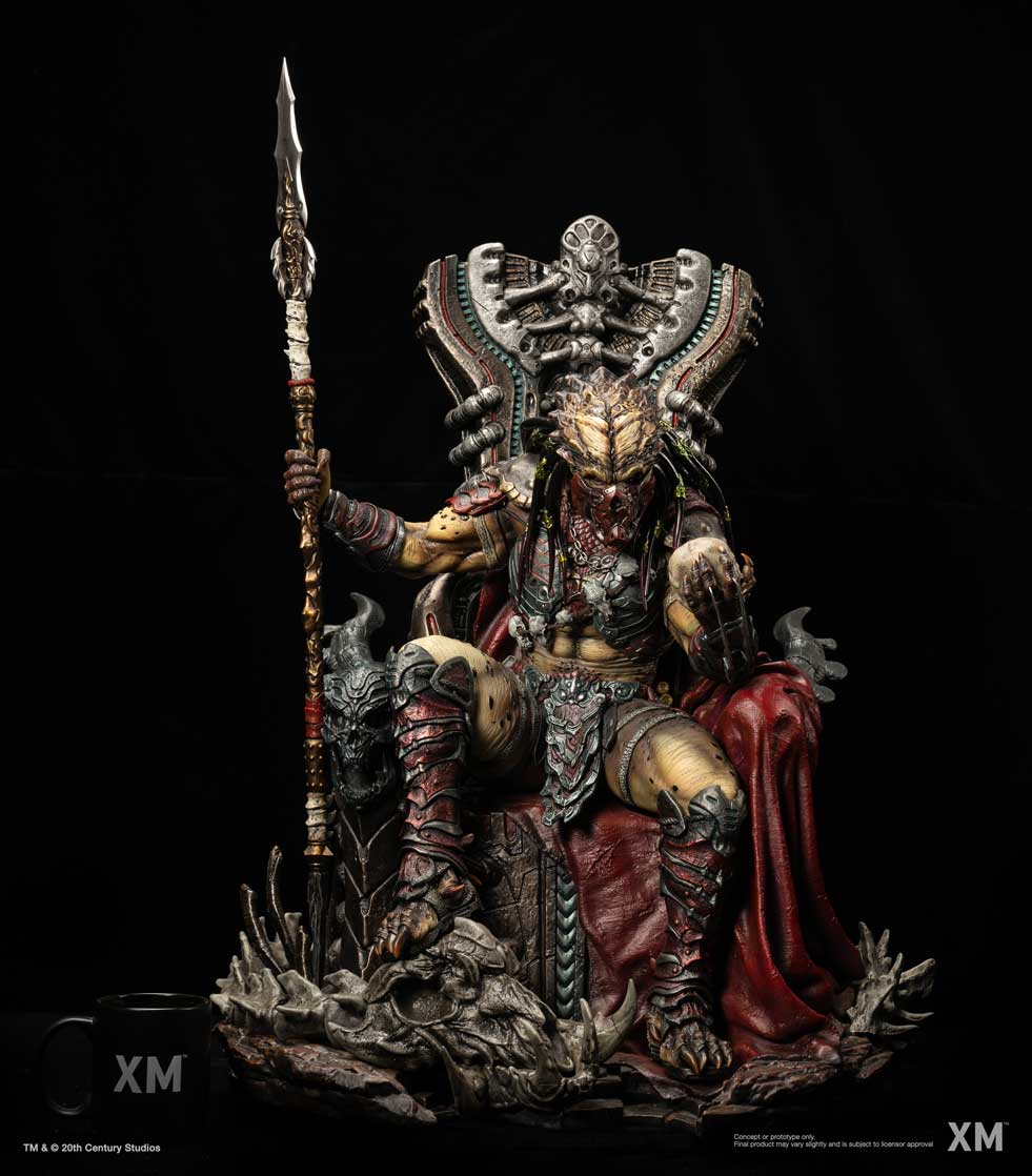 Predator King On Throne 1:3 Scale Statue - Spec Fiction Shop