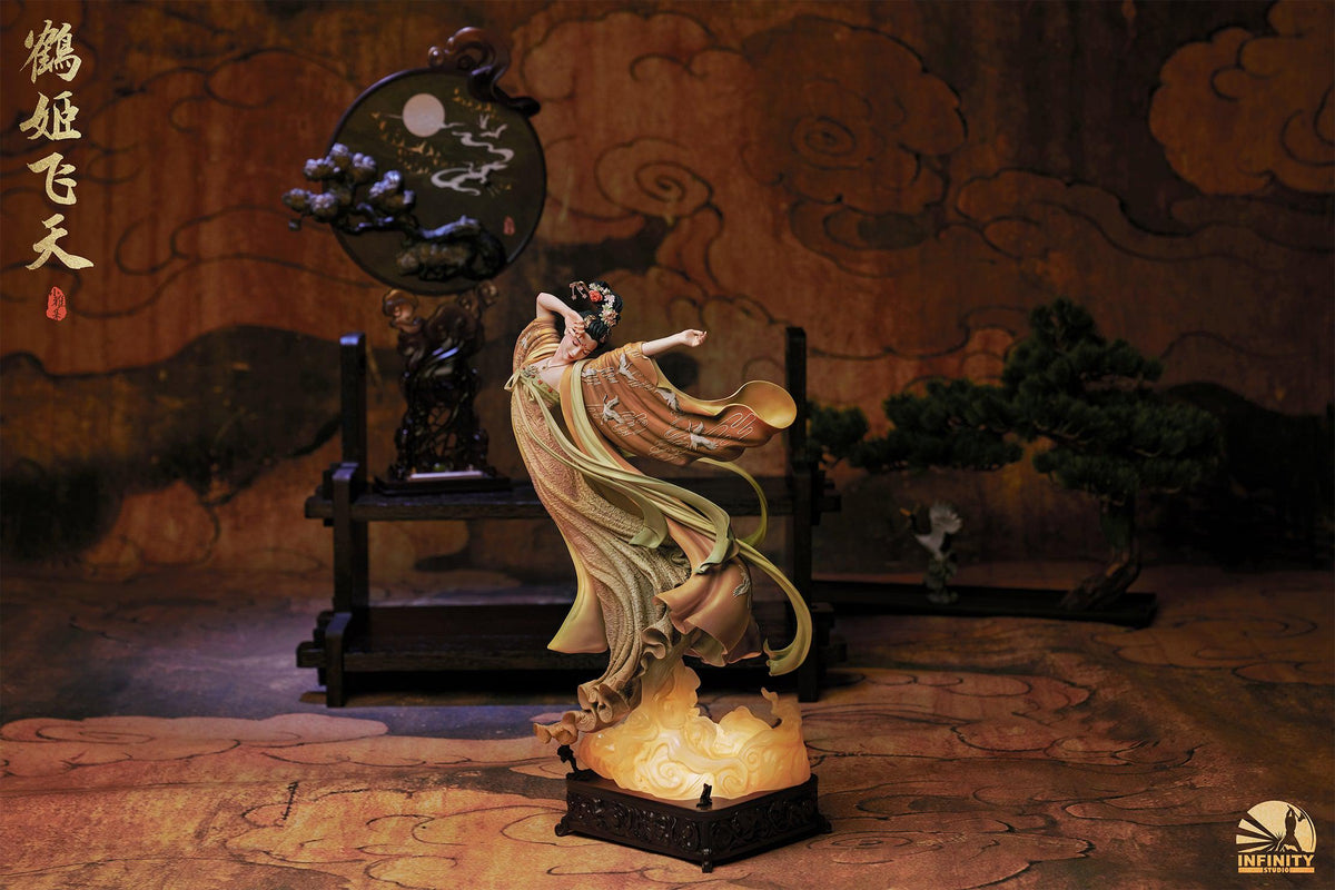 Flying Princess Crane Deluxe Version Statue - Spec Fiction Shop