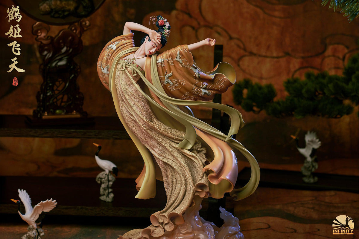 Flying Princess Crane Deluxe Version Statue - Spec Fiction Shop