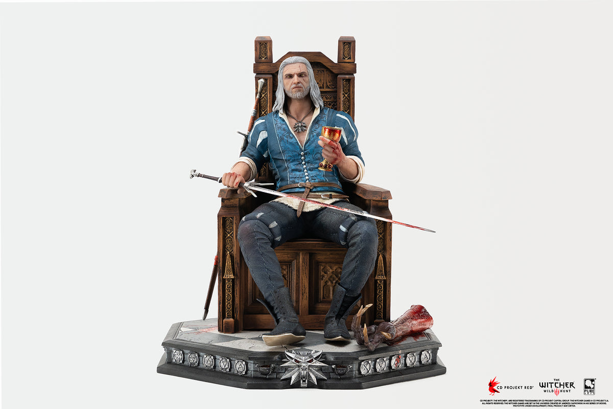 The Witcher 3 Wild Hunt - Geralt of Rivia 1/6 Scale Statue - Spec ...
