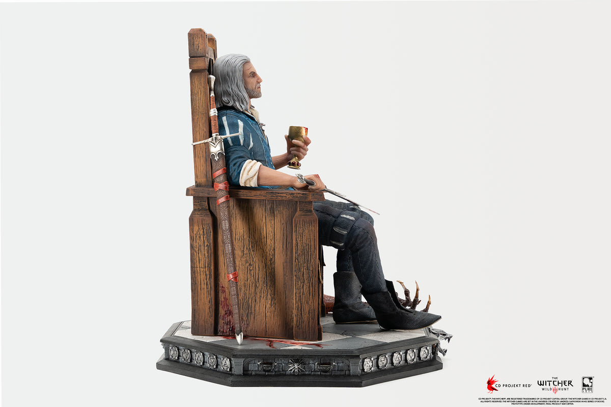 The Witcher 3 Wild Hunt - Geralt of Rivia 1/6 Scale Statue - Spec ...