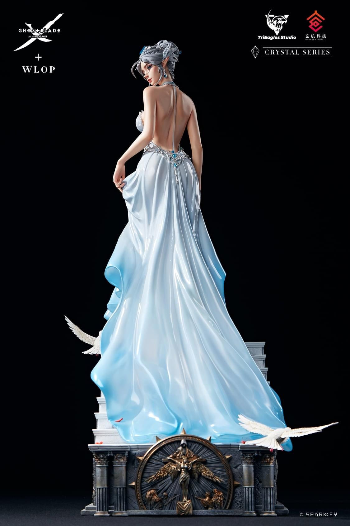 GhostBlade - Yan - Glance Statue (Blue) - Spec Fiction Shop