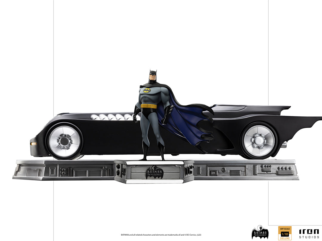 Batman The Animated Series - Batman and Batmobile Deluxe Art Scale 1/1 ...