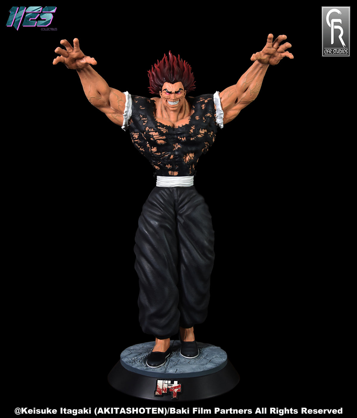 Grappler Baki Yujiro Hanma 1 6 Scale Statue Spec Fiction Shop