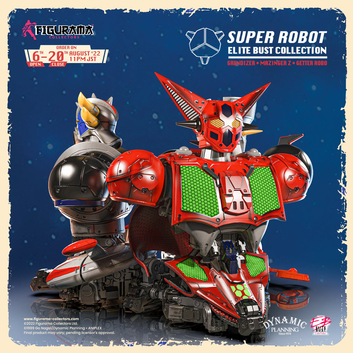 Super Robot Elite 1/4 Scale Bust Bundle - Spec Fiction Shop