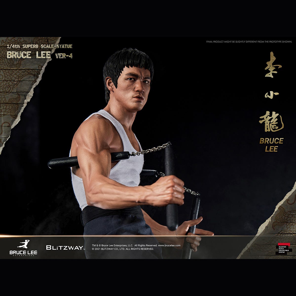 Bruce Lee Tribute 1/4 Scale Statue BONUS - Spec Fiction Shop