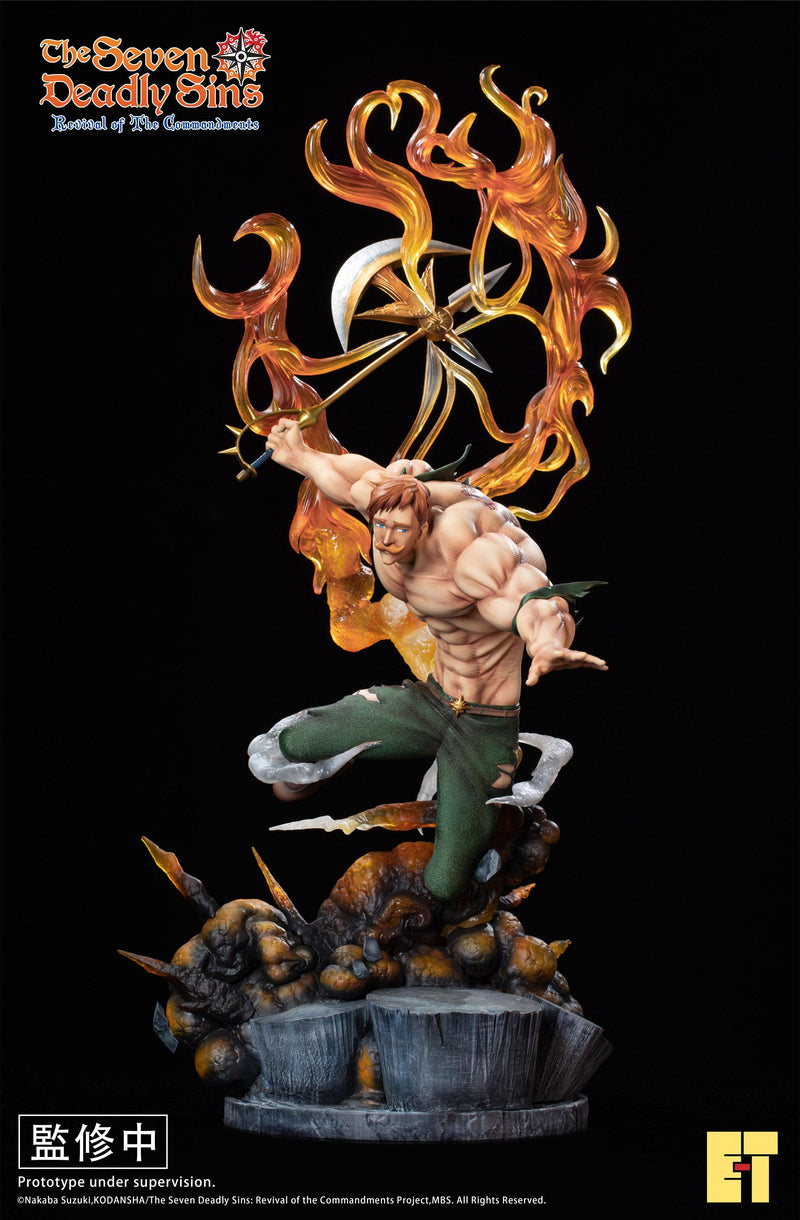 The Seven Deadly Sins - Lion's Sin of Pride Escanor 1/4 Scale Statue ...