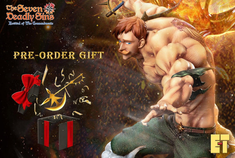 The Seven Deadly Sins - Lion's Sin of Pride Escanor 1/4 Scale Statue ...
