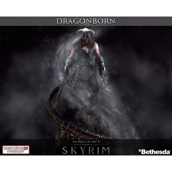 The Elder Scrolls V: Skyrim Dragonborn Statue by Gaming Heads - Spec ...