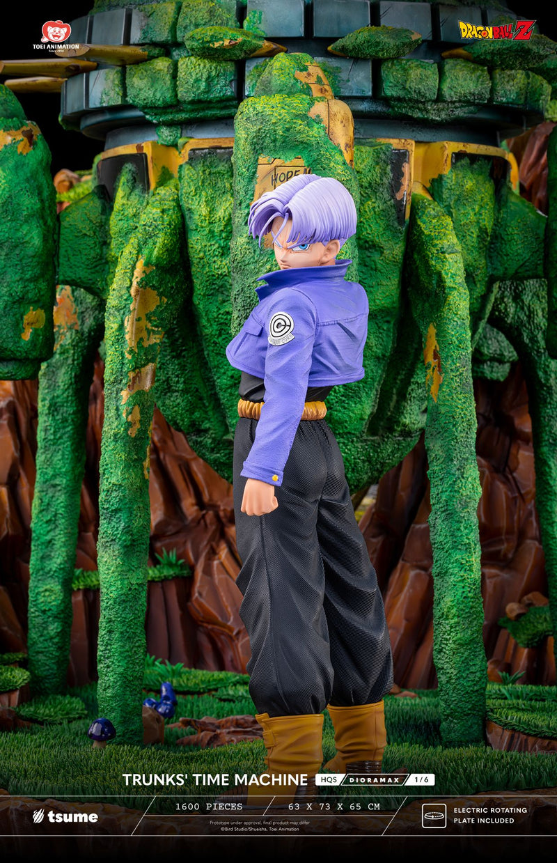 Trunks' Time Machine HQS Dioramax 1/6 Scale Statue - Spec Fiction Shop