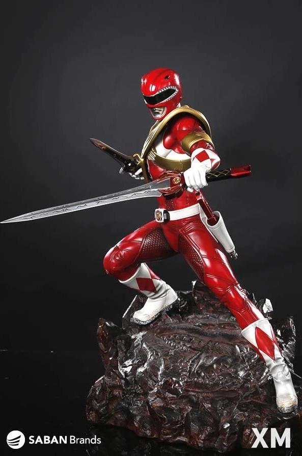 Mighty Morphin Power Rangers RED RANGER 1/4 Scale Statue by XM Studios ...