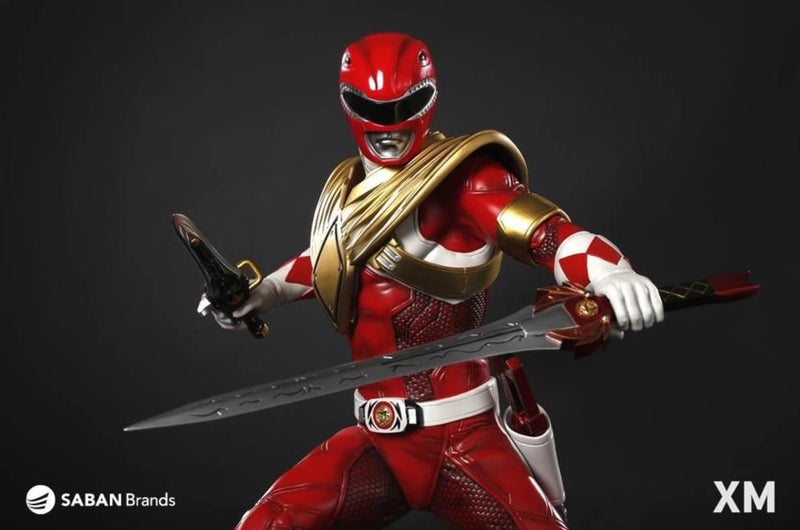 Mighty Morphin Power Rangers RED RANGER 1/4 Scale Statue by XM Studios ...