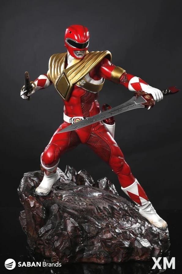 Mighty Morphin Power Rangers RED RANGER 1/4 Scale Statue by XM Studios ...