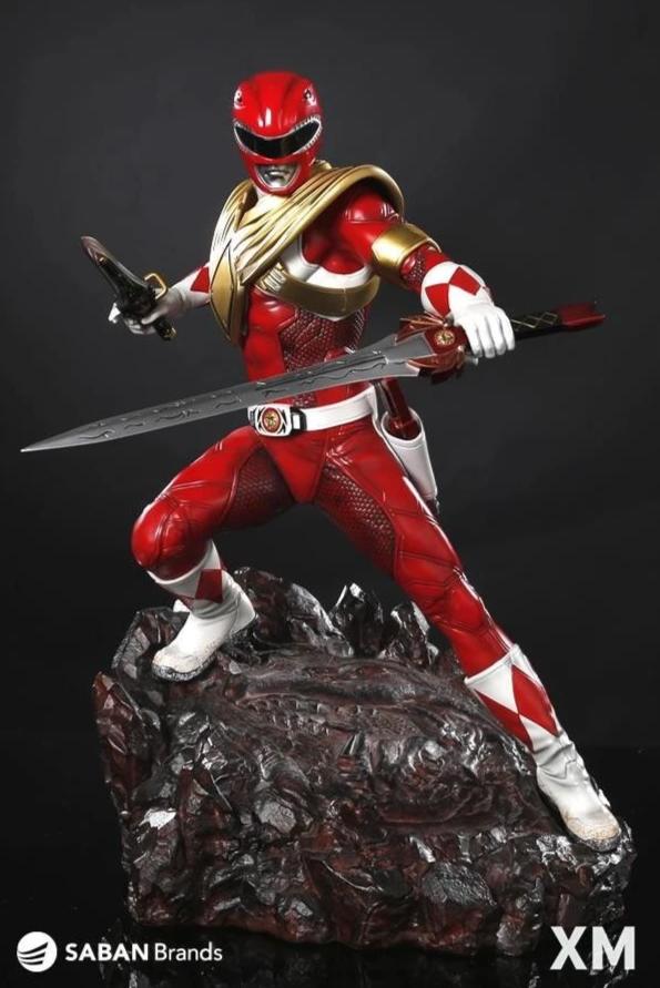 Mighty Morphin Power Rangers RED RANGER 1/4 Scale Statue by XM Studios ...