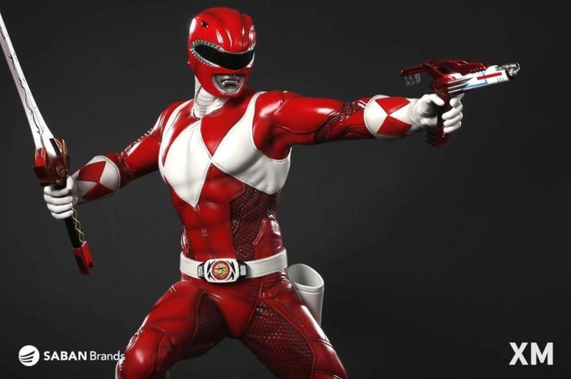 Mighty Morphin Power Rangers RED RANGER 1/4 Scale Statue by XM Studios ...