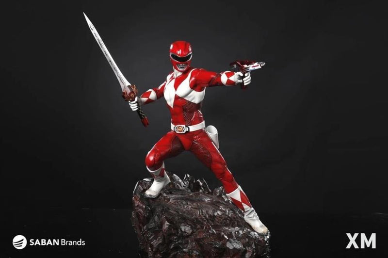 Mighty Morphin Power Rangers RED RANGER 1/4 Scale Statue by XM Studios ...