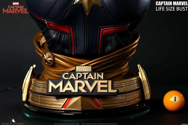 Captain Marvel 1:1 Scale Lifesize Bust - Spec Fiction Shop
