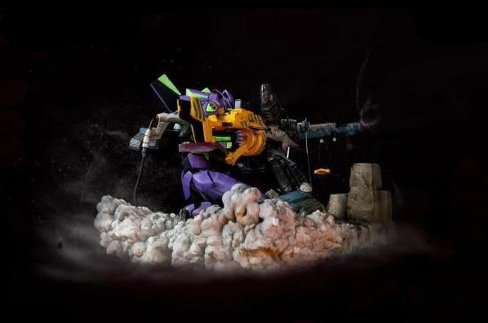 Neon Genesis Evangelion EVA Unit-01 (Test Type) Statue (Operation Yash ...