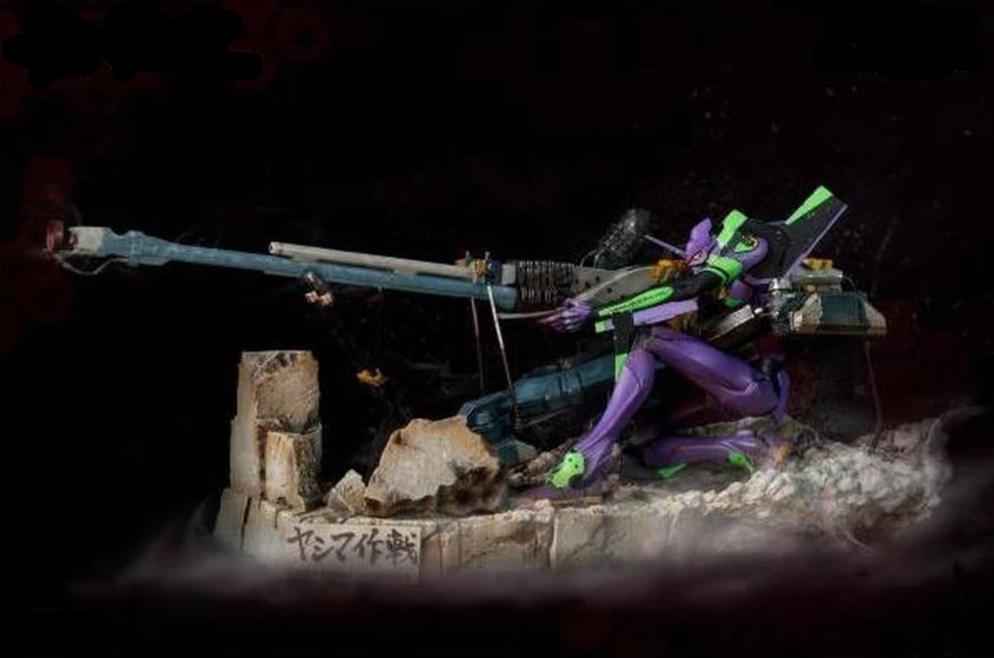 Neon Genesis Evangelion EVA Unit-01 (Test Type) Statue (Operation Yash ...