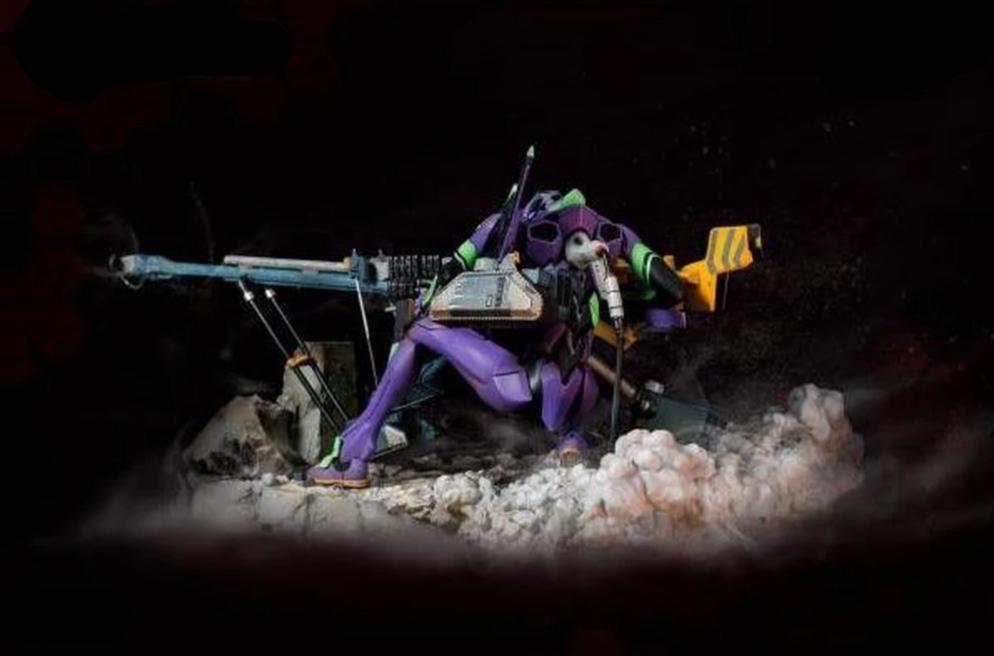 Neon Genesis Evangelion EVA Unit-01 (Test Type) Statue (Operation Yash ...