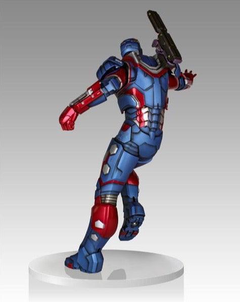 Iron Man 3: Iron Patriot 1:4 Scale 18" Statue by Gentle Giant - Spec ...
