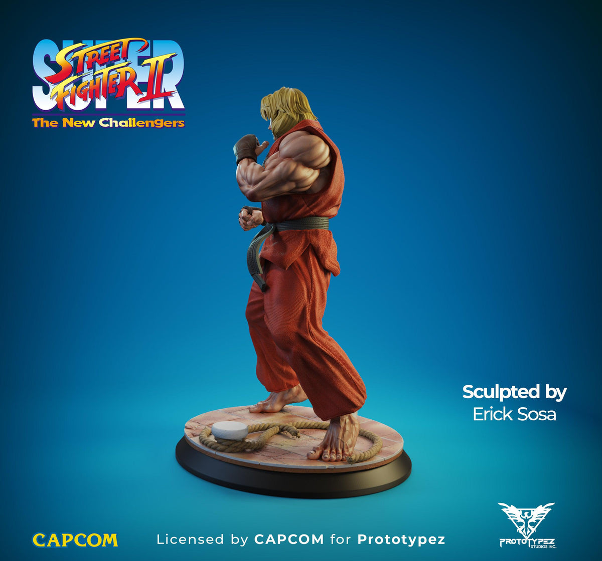 Street Fighter 2: Ken Masters 1/4 Scale Statue - Spec Fiction Shop