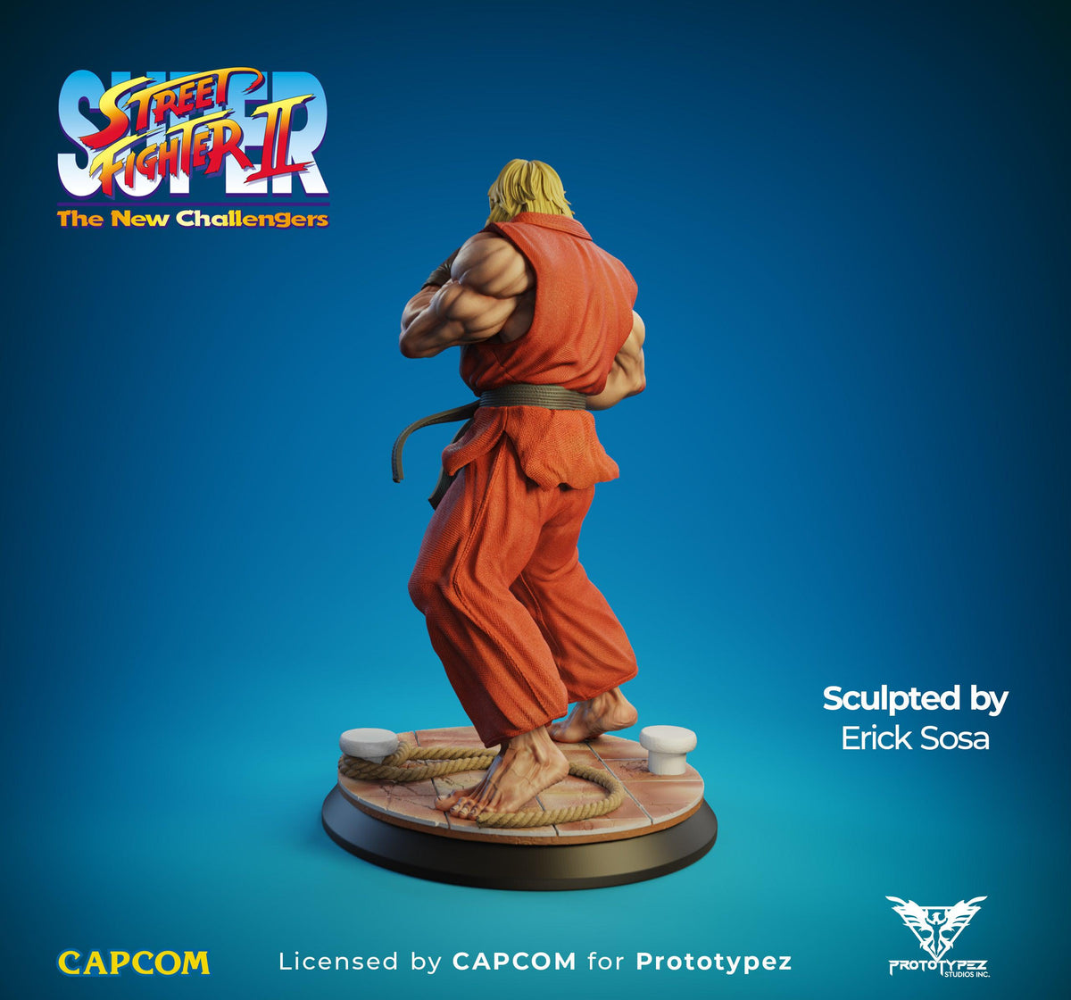 Street Fighter 2: Ken Masters 1/4 Scale Statue - Spec Fiction Shop