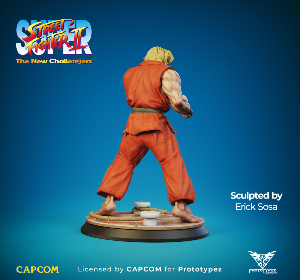 Street Fighter 2: Ken Masters 1/4 Scale Statue - Spec Fiction Shop