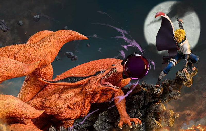 Nine Tails Vs Minato 1/8 Scale Statue - Spec Fiction Shop