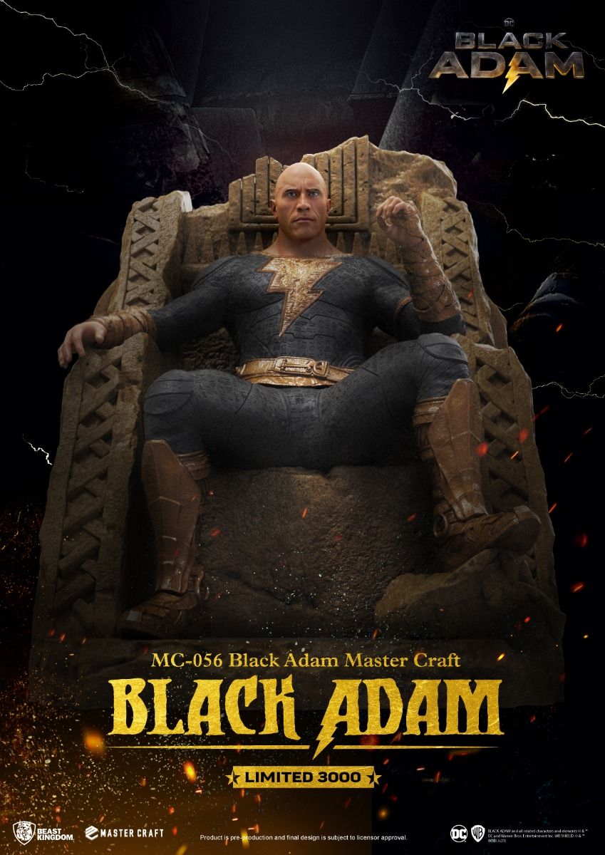 Black Adam Master Craft Statue - Spec Fiction Shop