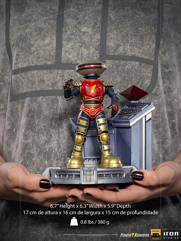 Mighty Morphin Power Rangers - Alpha 5 Deluxe Art Scale 1/10 - Spec ...
