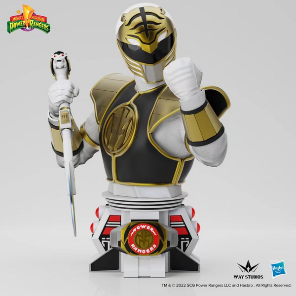 Mighty Morphin' Power Rangers - White Ranger Life-Size Bust - Spec ...