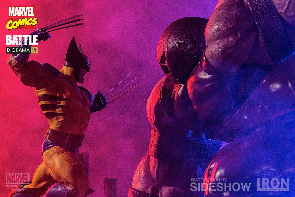 Wolverine Vs. Juggernaut 1/6 Statue Battle Diorama - Spec Fiction Shop